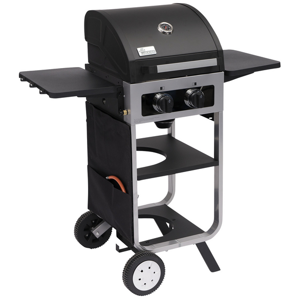 Mr Gardener Gasgrill Utah« 2 Brenner Grillfläche 38 X 33 Cm Mit
