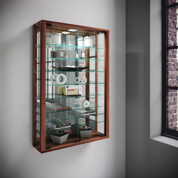 VCM Vitrine »Vitrosa«, mit LED-Beleuchtung, BxH: 59 x 91,3 cm ...