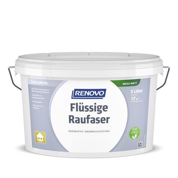RENOVO Flüssige Raufaser matt, weiss - hagebau.de