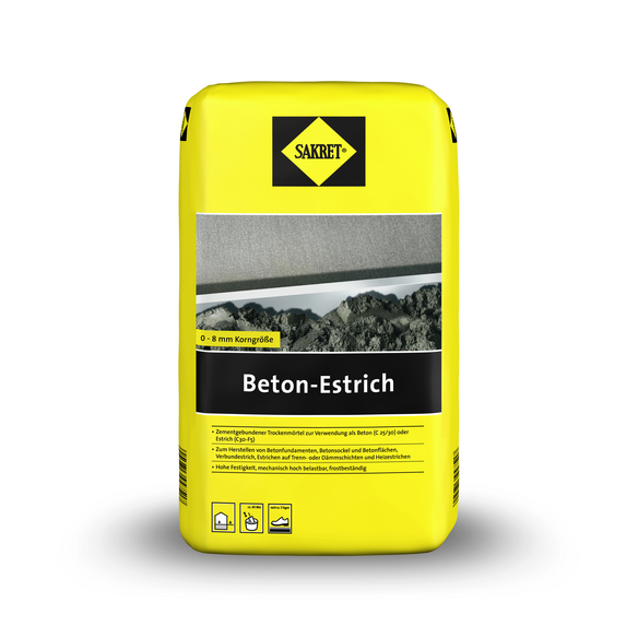 SAKRET Beton-Estrich grau - hagebau.de