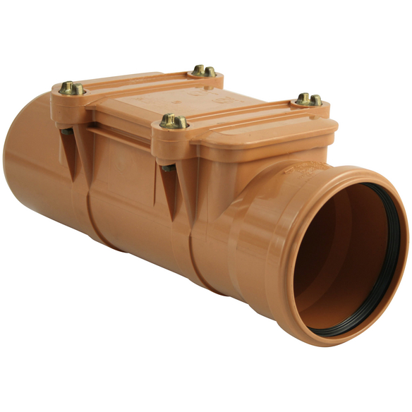 MARLEY KG-Reinigungsrohr, Nennweite: 110 mm, DN 110, Polyvinylchlorid ...