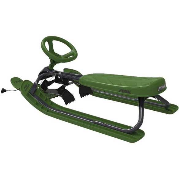 STIGA Schlitten »Snow Racer Iconic BIO«, BxL: 50,5 x 79 cm, grün ...