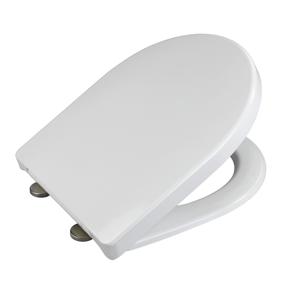 WENKO WC-Sitz »Exclusive«, Breite: 365 mm, D-Form, Duroplast - hagebau.de