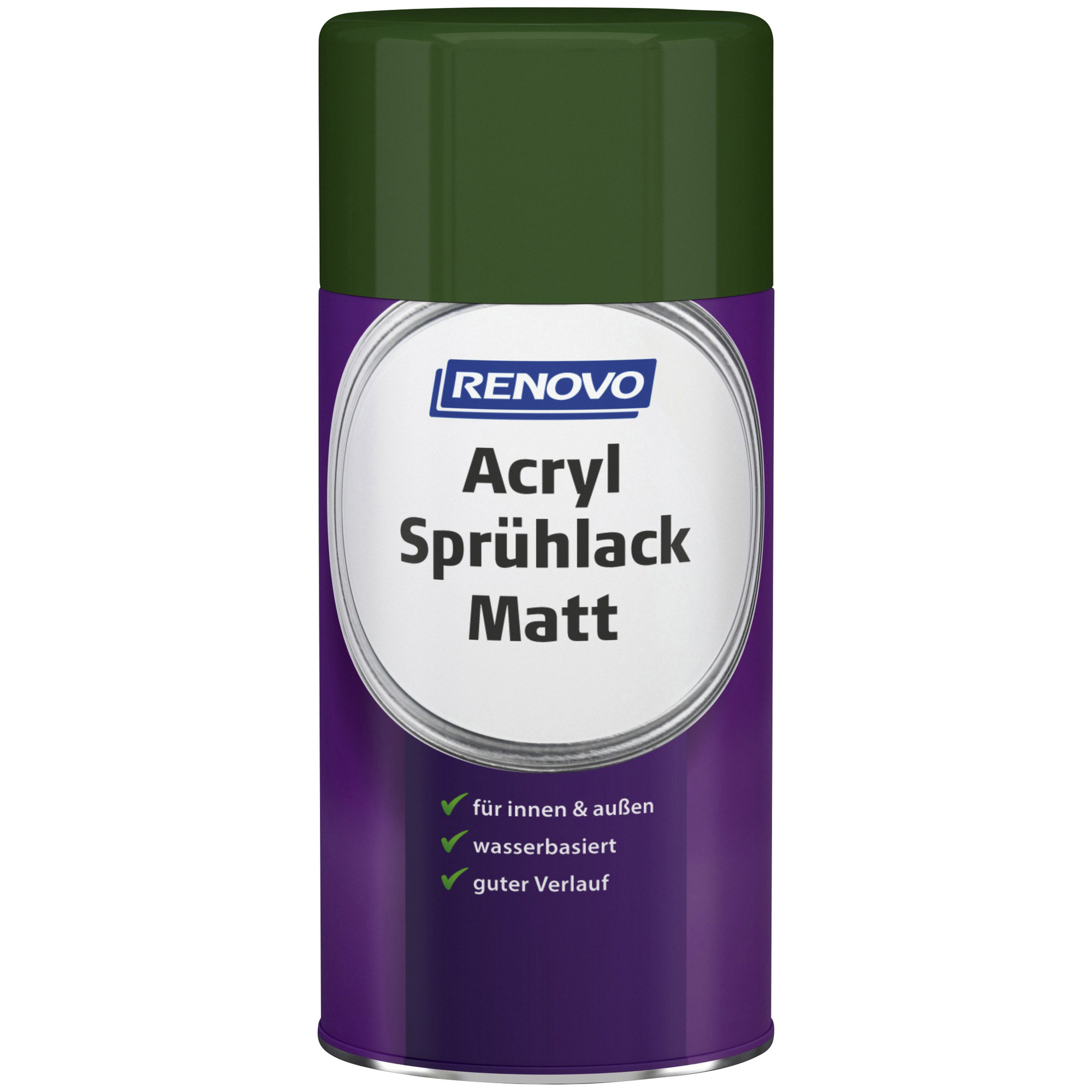 RENOVO Acryl Sprühlack matt, laubgruen RAL 6002 - hagebau.de