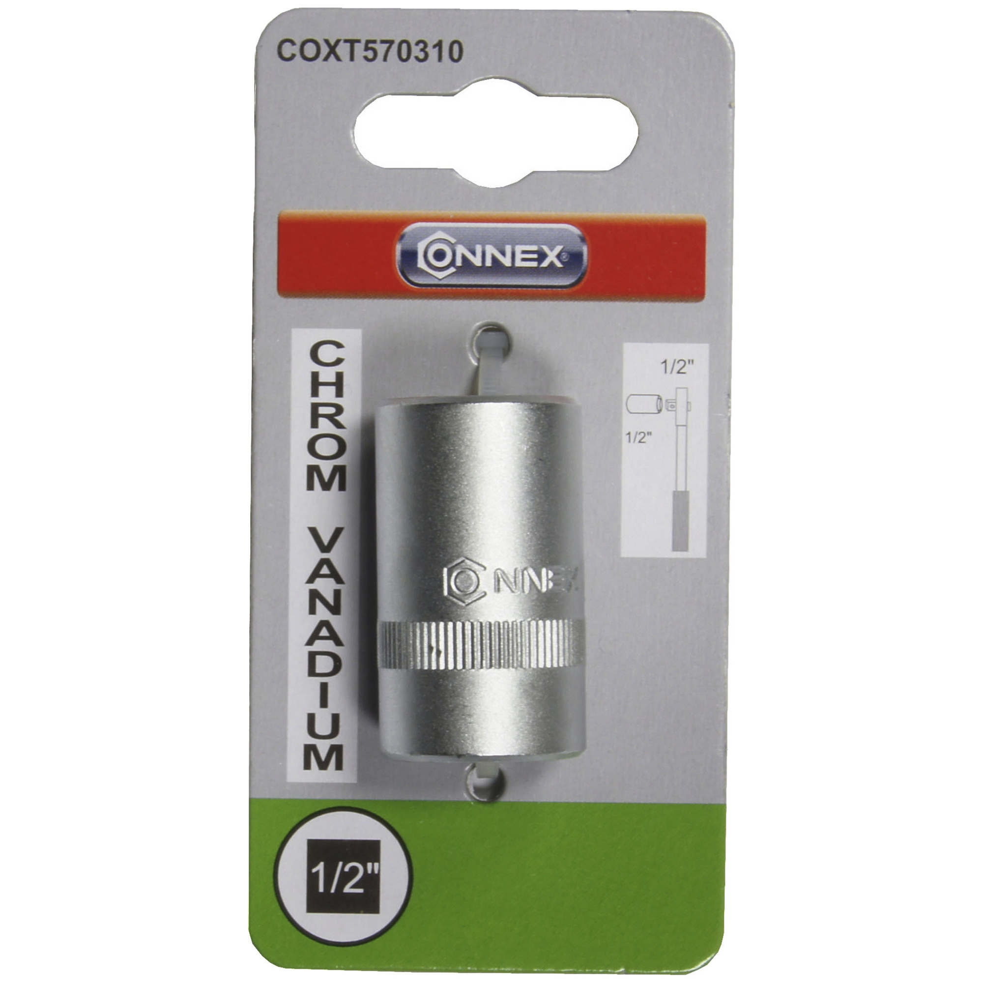 CONNEX Adapter, Chrom-Vanadium-Stahl, silberfarben - hagebau.de