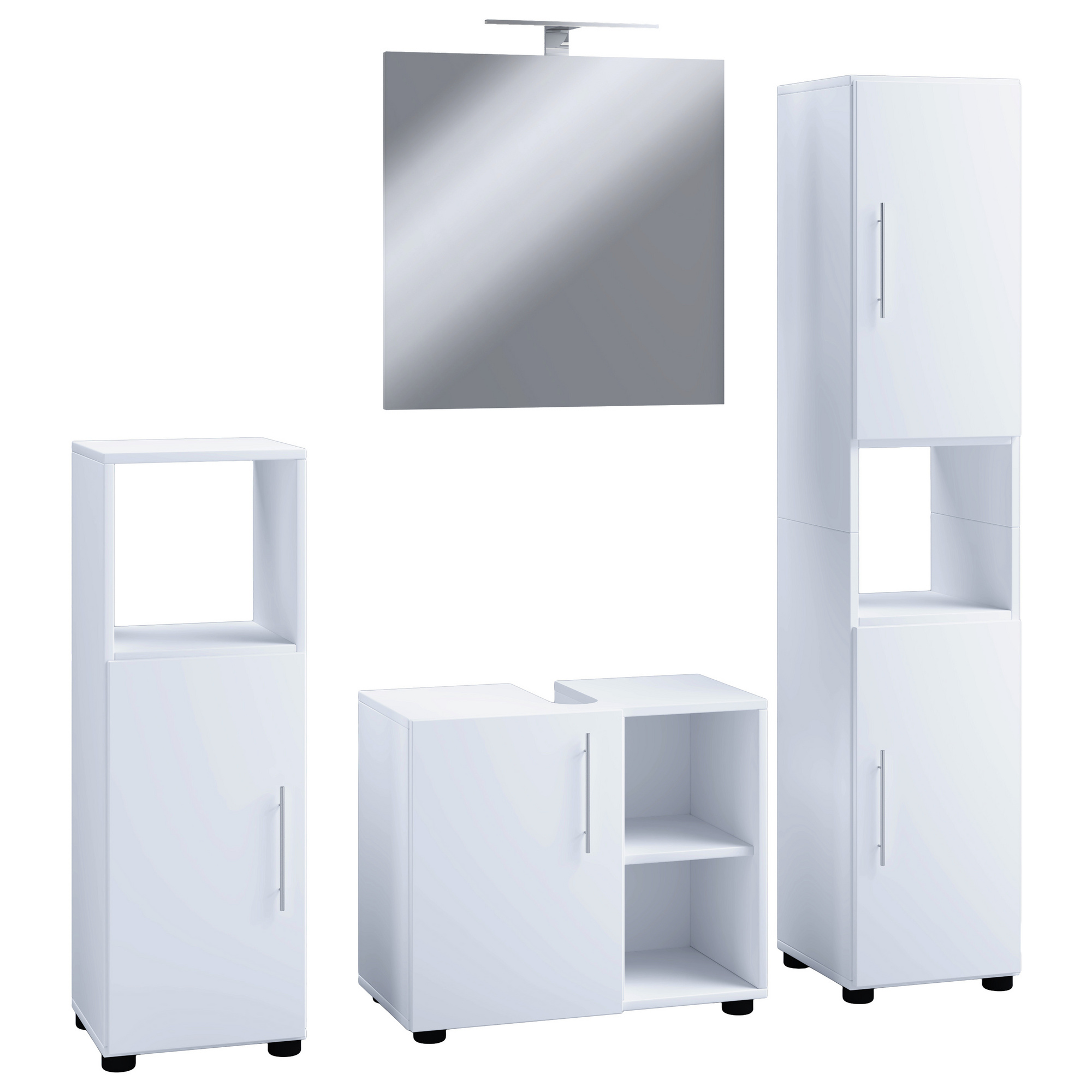 VCM Badmöbel-Set »Flandu «, 4-teilig, mit Spiegel - hagebau.de