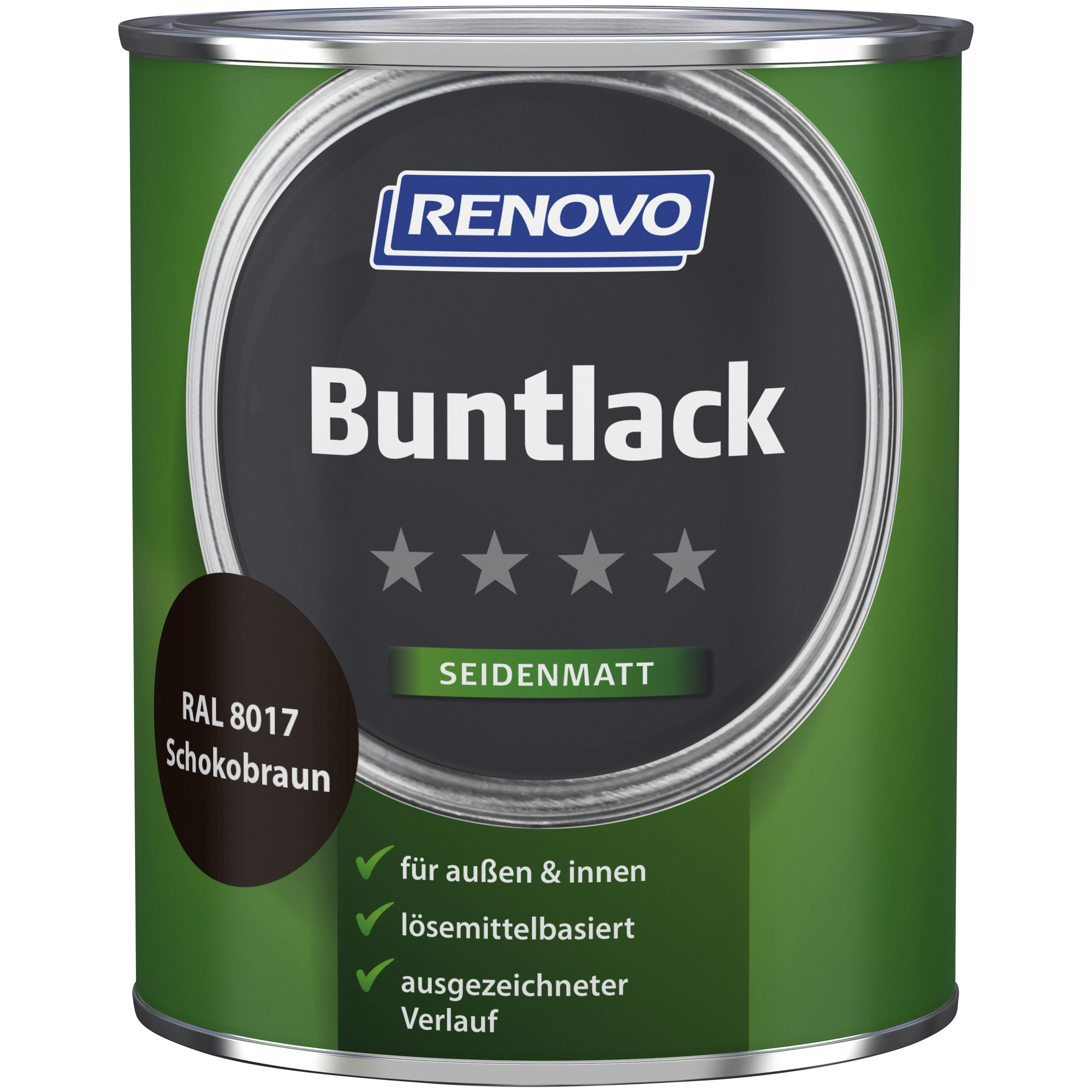 RENOVO Buntlack seidenmatt, schokobraun RAL 8017 - hagebau.de RENOVO Buntlack seidenmatt, schokobraun RAL 8017 - hagebau.de