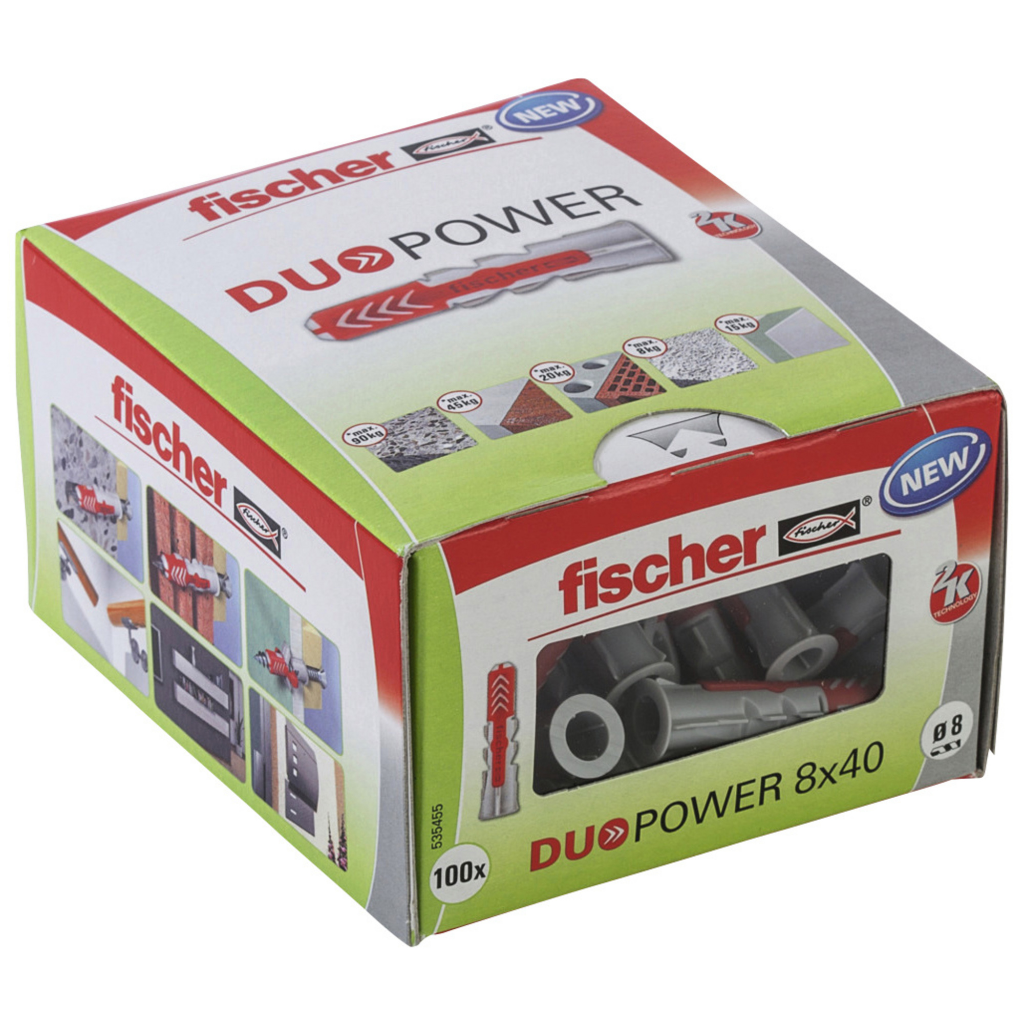 FISCHER Dübel »DUOPOWER«, 40 mm, Kunststoff - hagebau.de