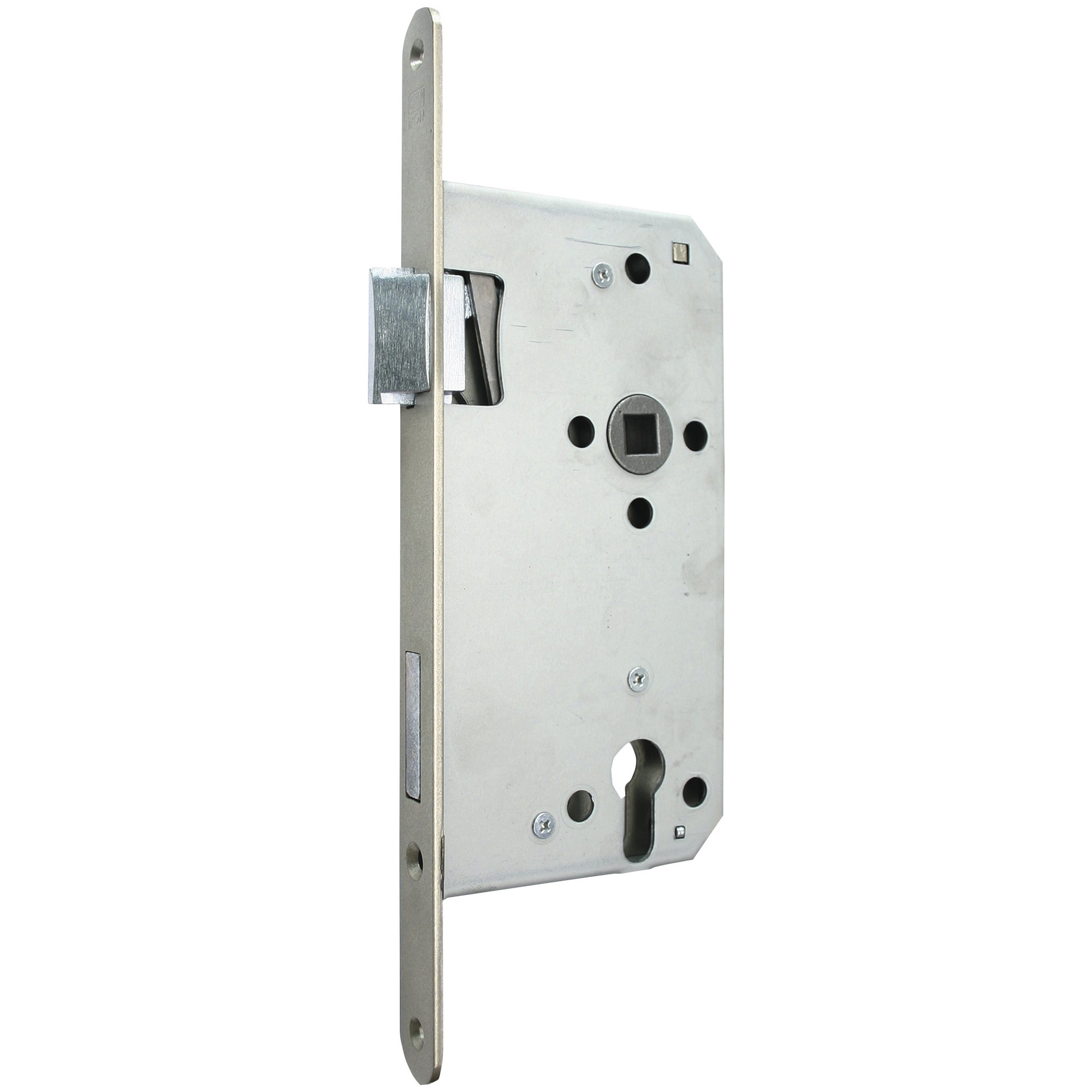 ALPERTEC Einsteckschloss, aus Metall, 20 mm Breite, silberfarben ...