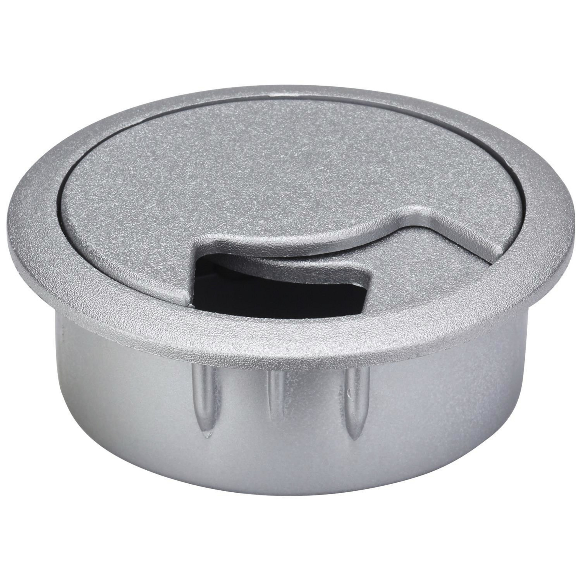 HETTICH Kabeldurchlass, Kunststoff, silberfarben - hagebau.de