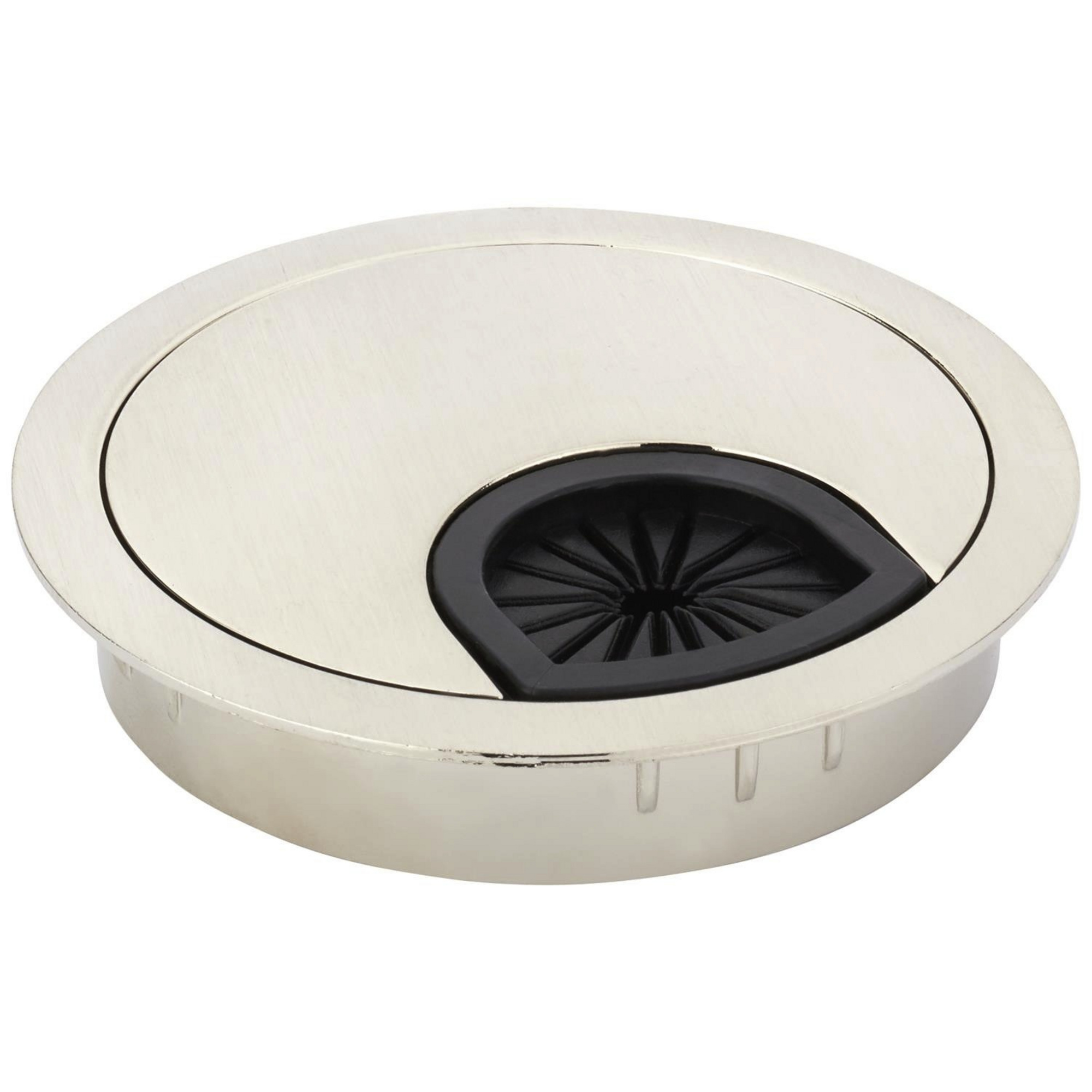 HETTICH Kabeldurchlass, Stahl, silberfarben - hagebau.de