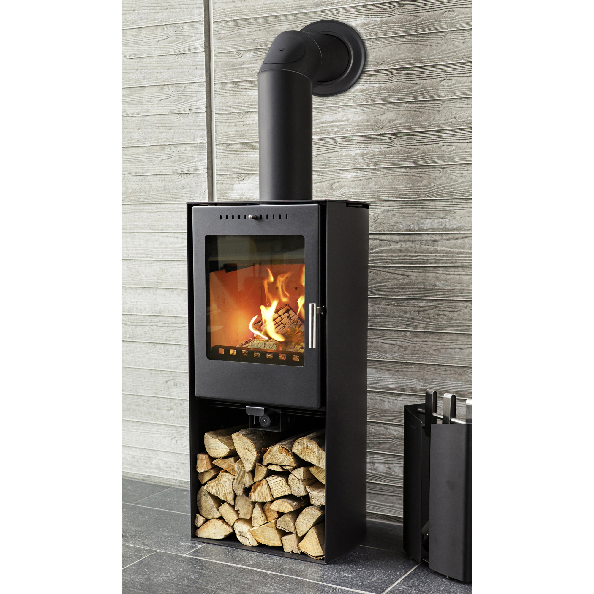 ADURO Kaminofen »Aduro 19«, Stahl, 5 kW, BxHxT: 48,7 x 98,5 x 36,4 cm ...