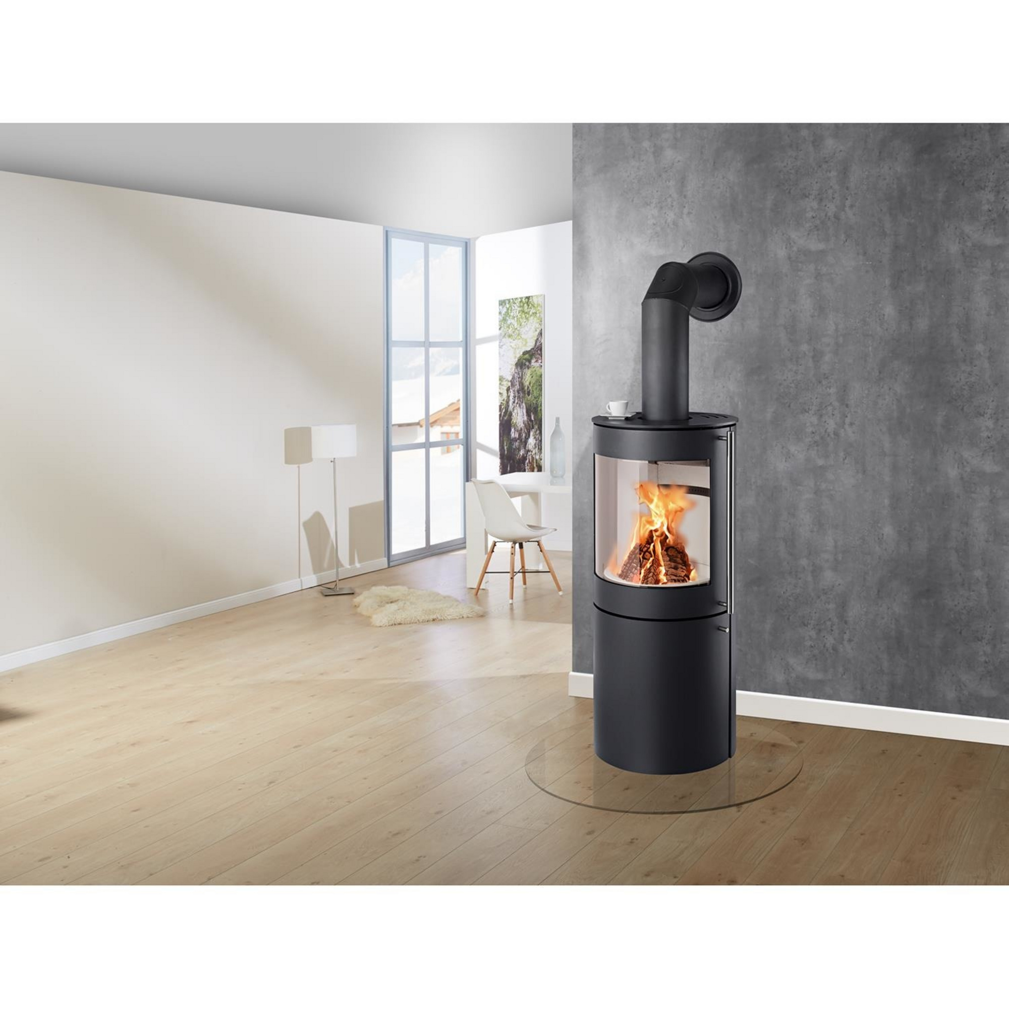 THERMIA Kaminofen »Xena Mini«, Stahl, 7 kW - hagebau.de
