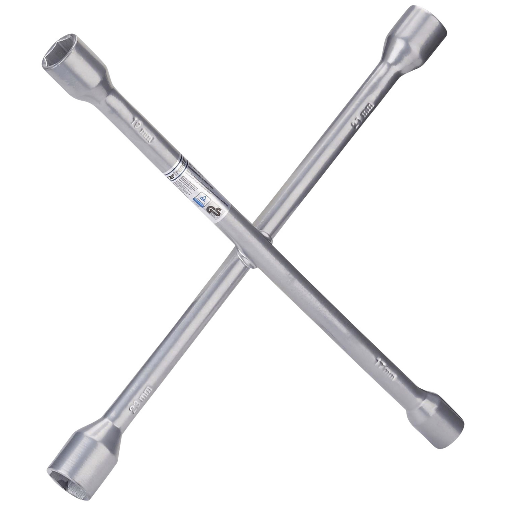 CARTREND Kreuzschlüssel, Spezialstahl, silberfarben - hagebau.de