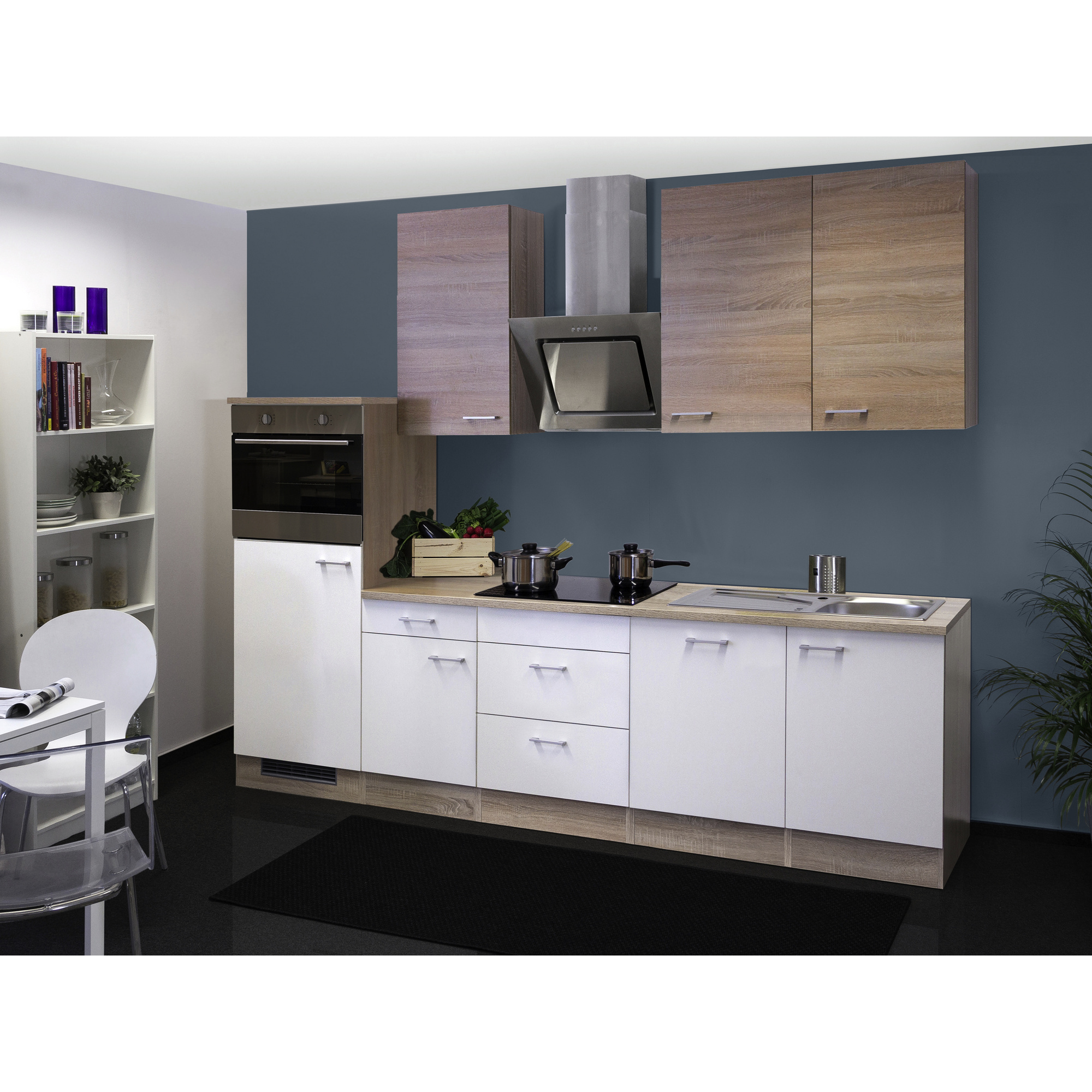 Flex-Well Küchenzeile »Samoa«, mit E-Geräten, Gesamtbreite: 280 cm ...