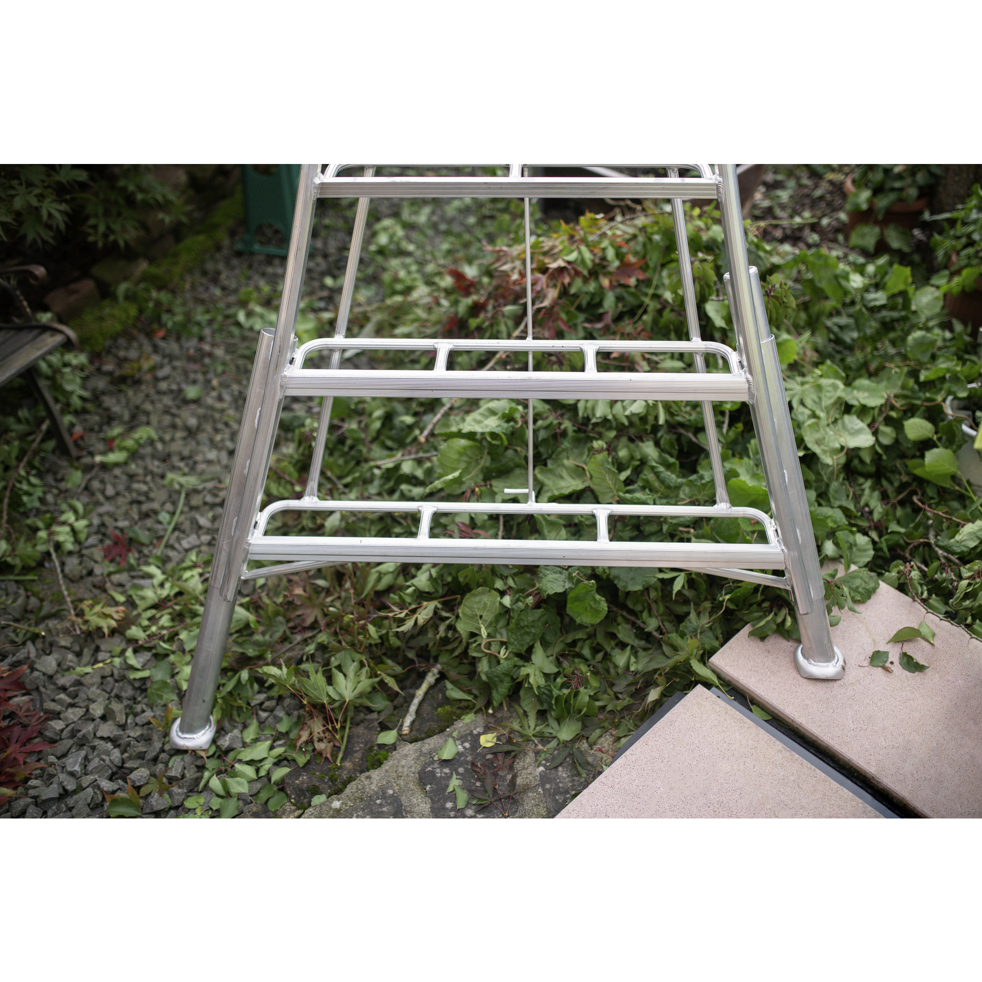 niwaki Leiter, Höhe: 270 cm, Silber - hagebau.de