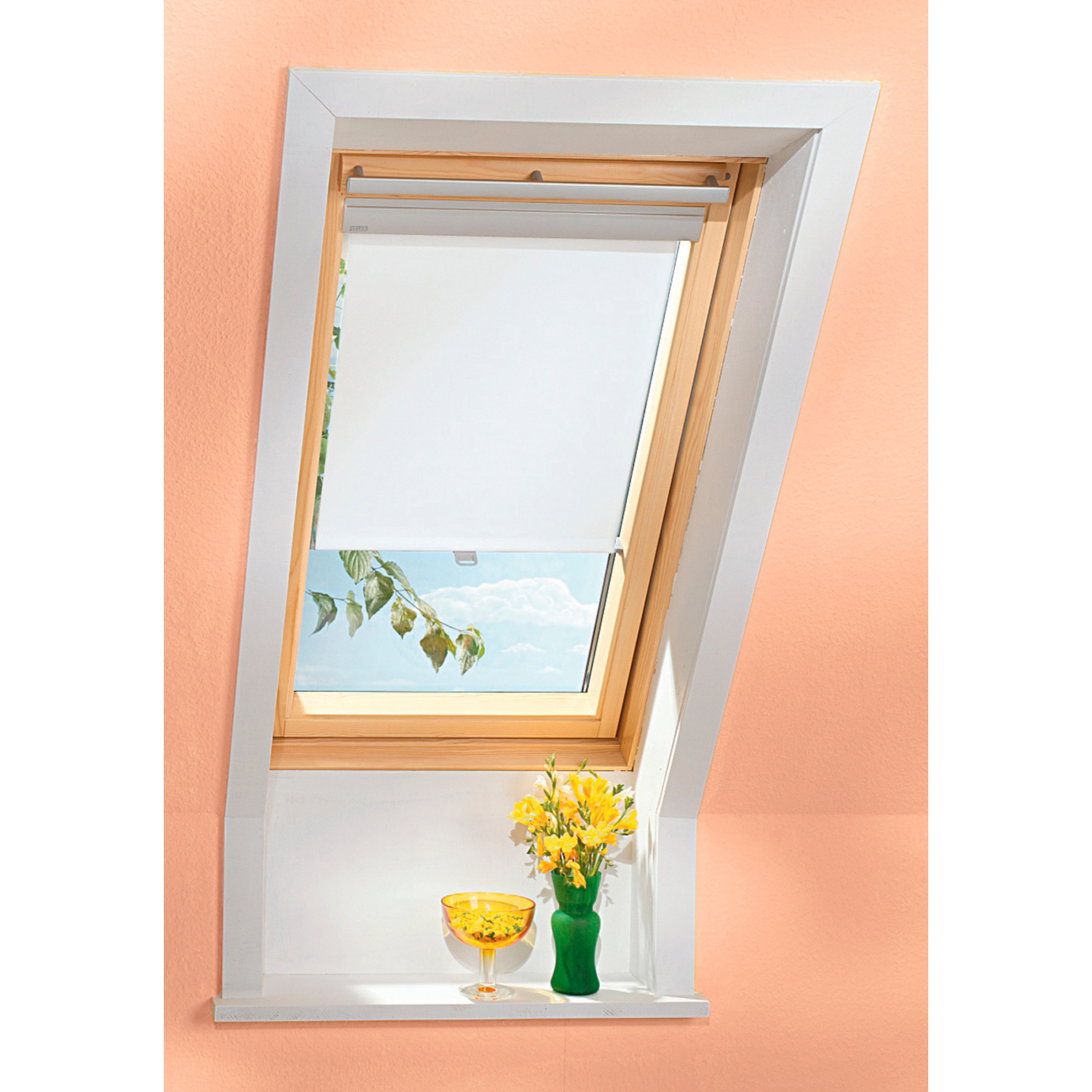 VELUX Raffrollo »RHL MK00 1086«, beige, Polyester - hagebau.de