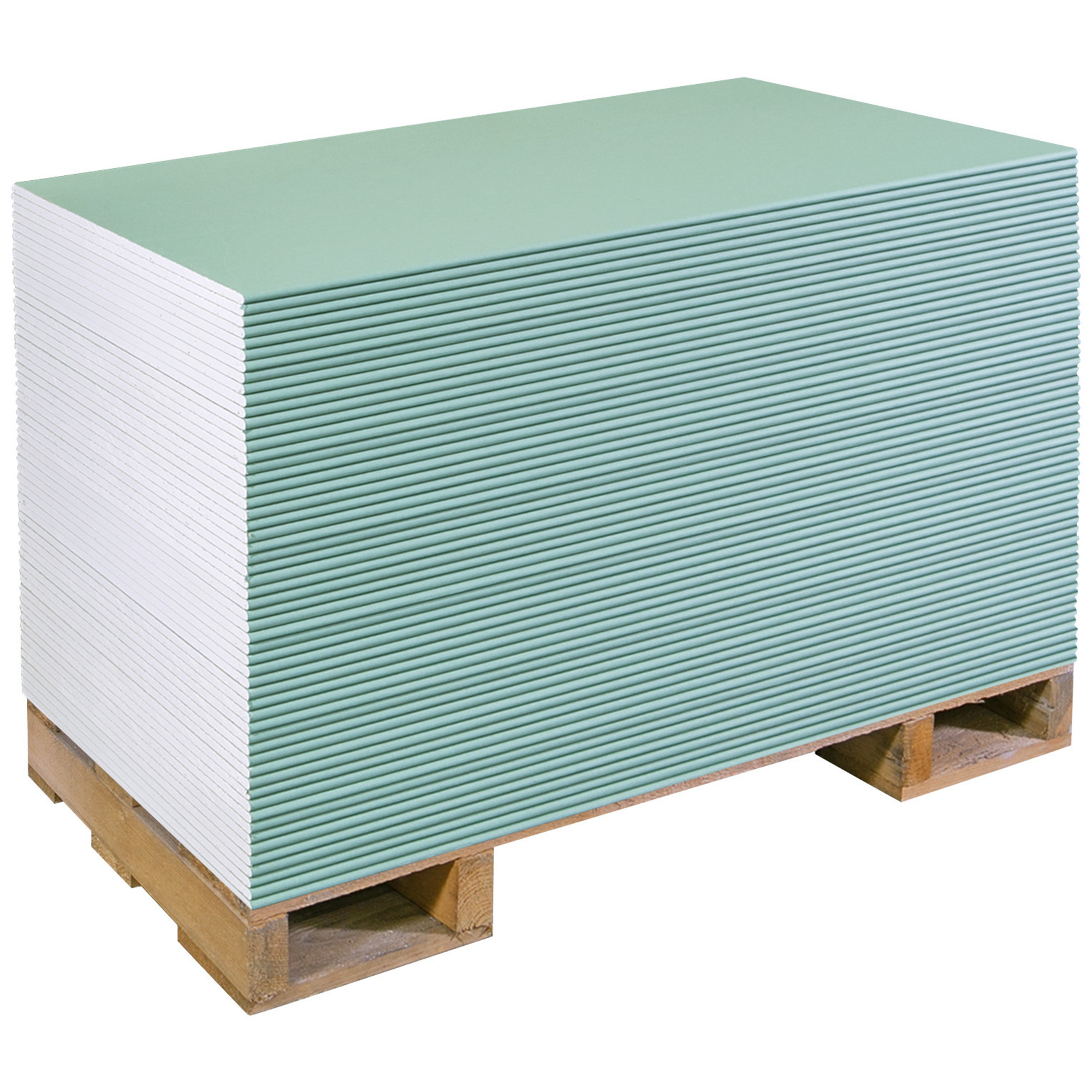 Saint-Gobain Rigips GmbH Rigips-Platte, 12,5 mm, imprägniert, halbrund ...