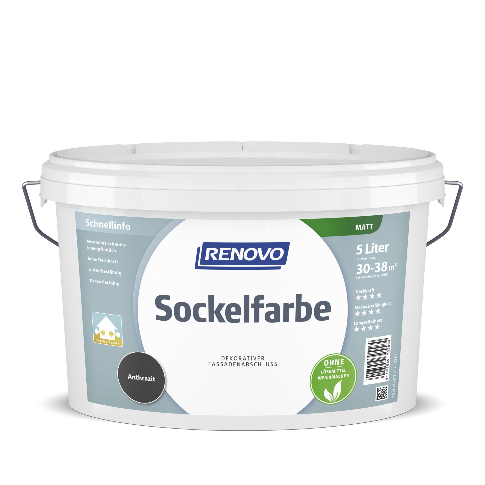 RENOVO Sockelfarbe matt, anthrazit - hagebau.de