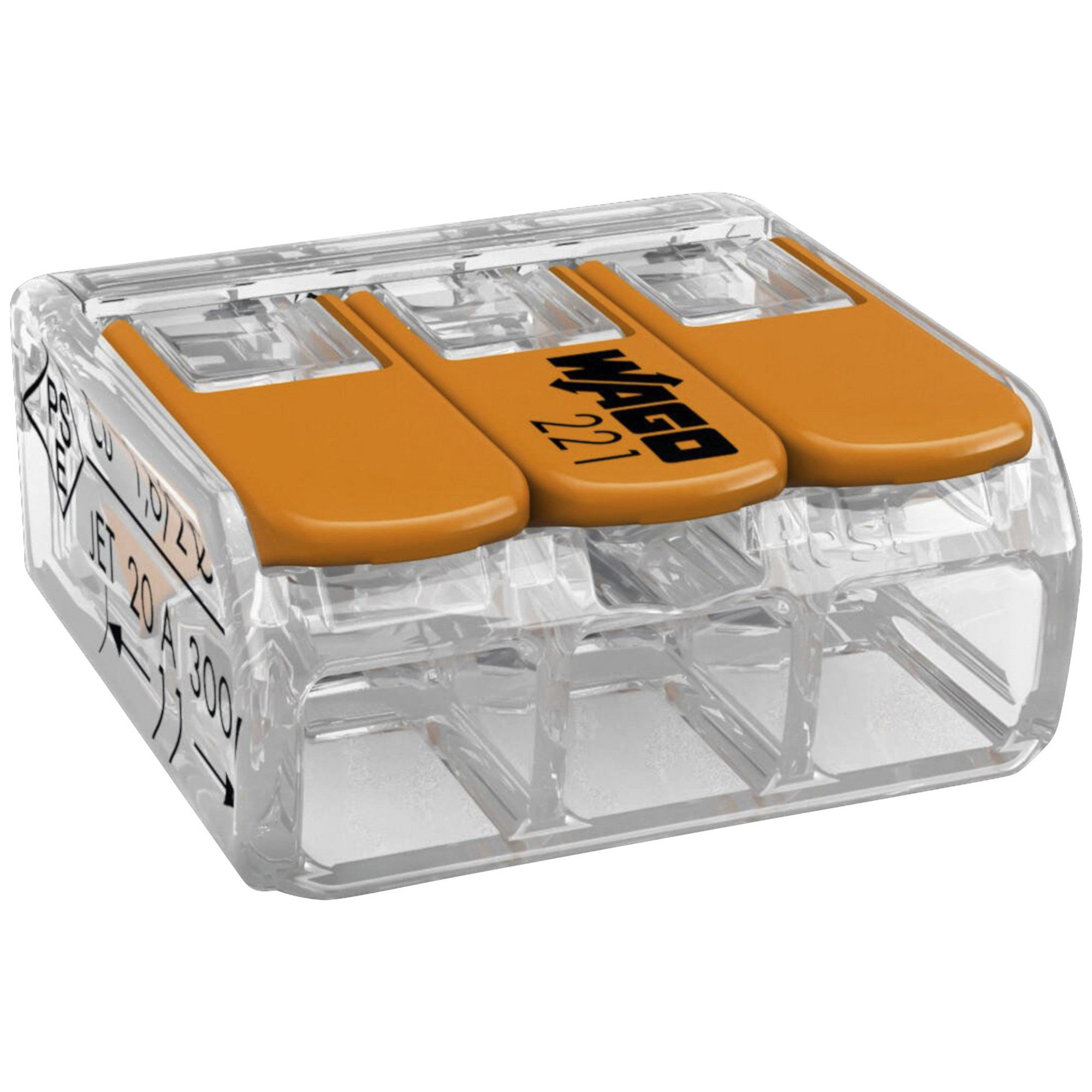 WAGO Verbindungsklemme, Metall/Kunststoff, für Verdrahtung - hagebau.de