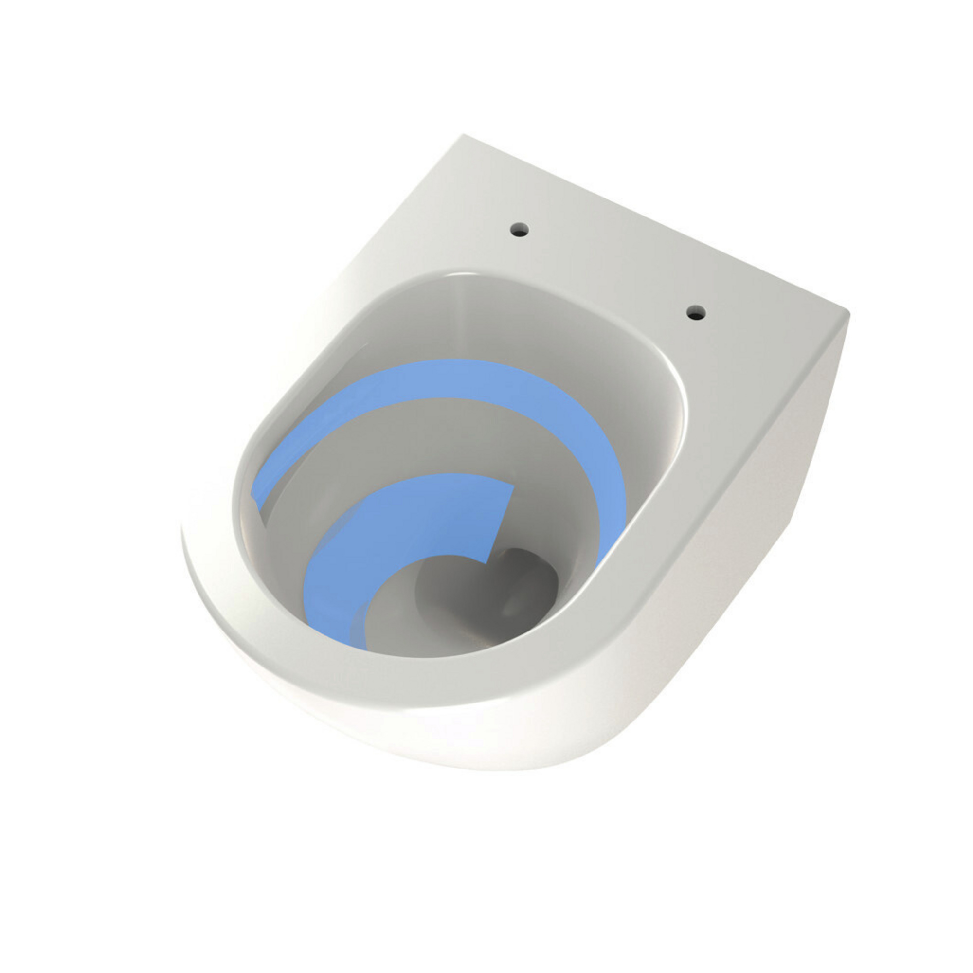 WELLWATER Wand WC, weiß, Keramik, BxLxT: 36 x 50 x 35 cm - hagebau.de