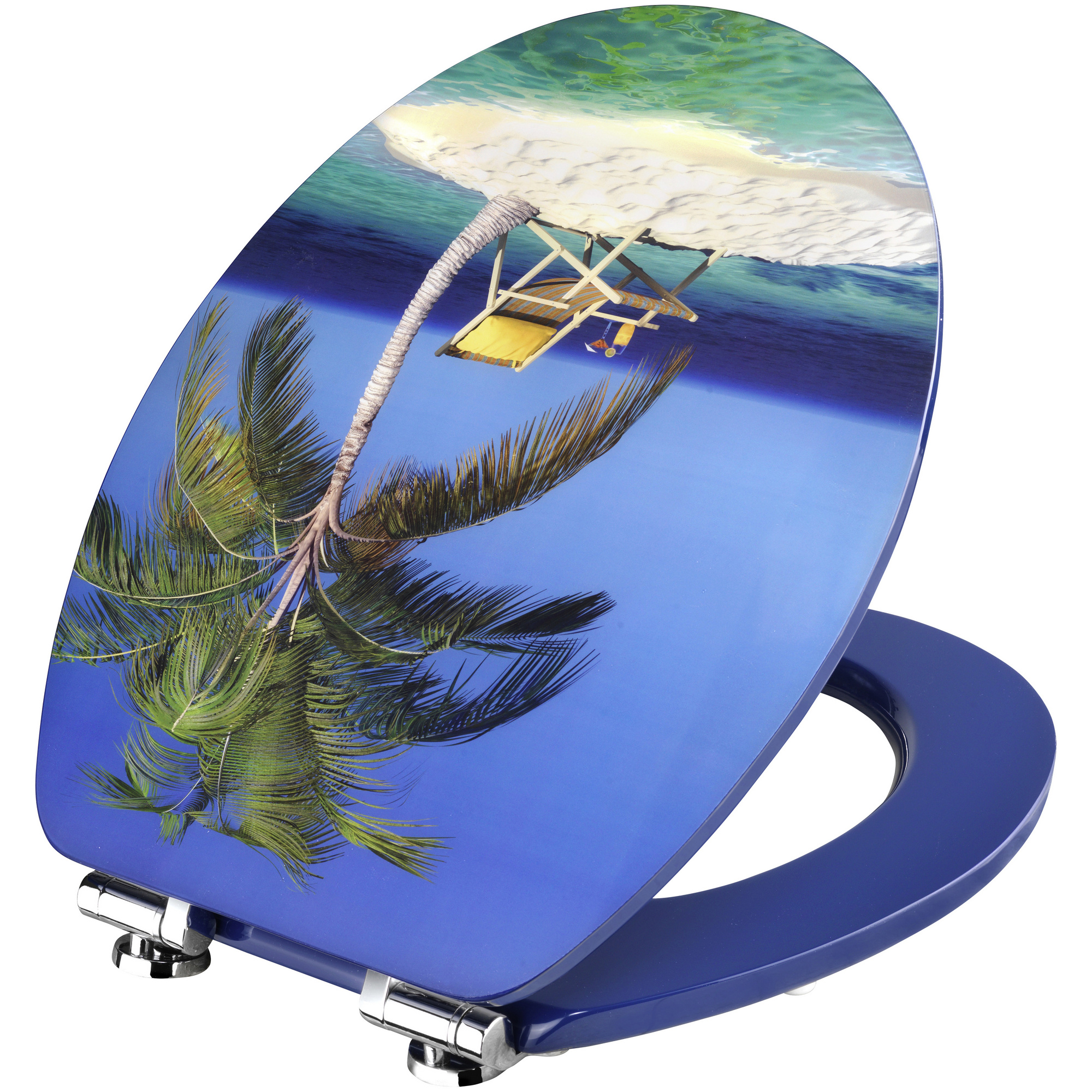 CORNAT WC-Sitz »ART OF ACRYL«, MDF, oval, mit Softclose-Funktion ...