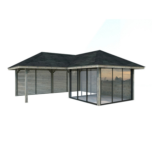Preisvergleich für PALMAKO Pavillon »Bianca«, Aufstellmaße BxTxH: 672 x ...