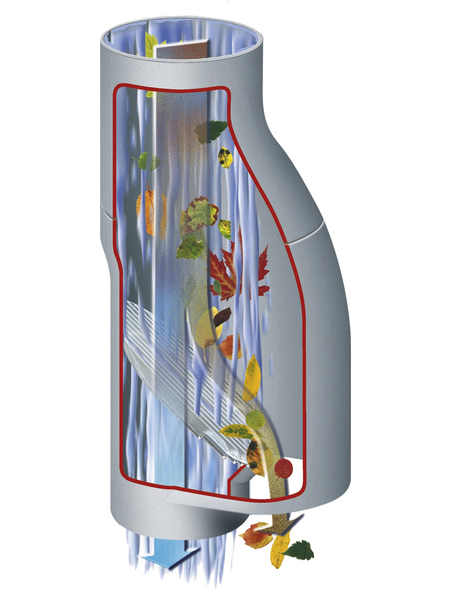 GARANTIA Laubabscheider, DN 70-100, grau - Hagebau.de